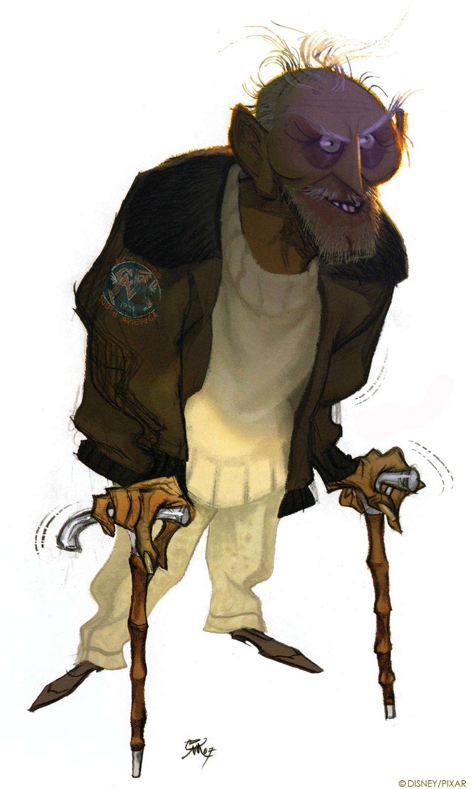 Living Lines Library: Up (2009) - Character Design