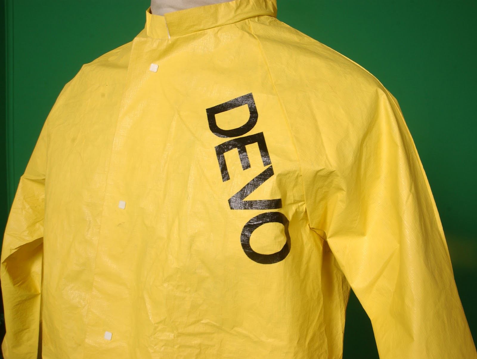 VintageTourJackets: WE ARE DEVO Yellow SUIT,,,,,MADE IN OHIO