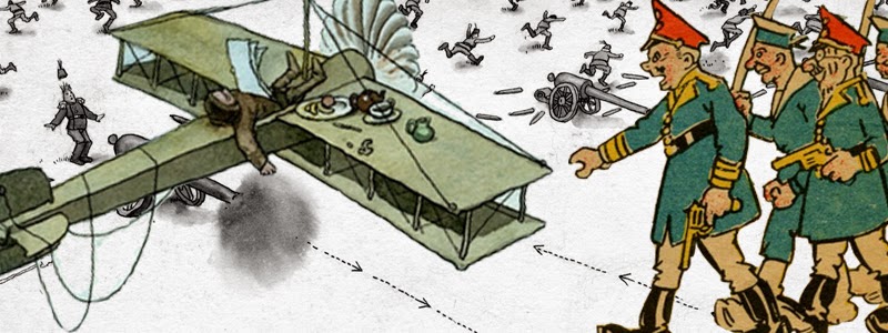 COMICS EN EL MUNDO: CARTOONISTAS BRITÁNICOS EN LA PRIMERA GUERRA MUNDIAL