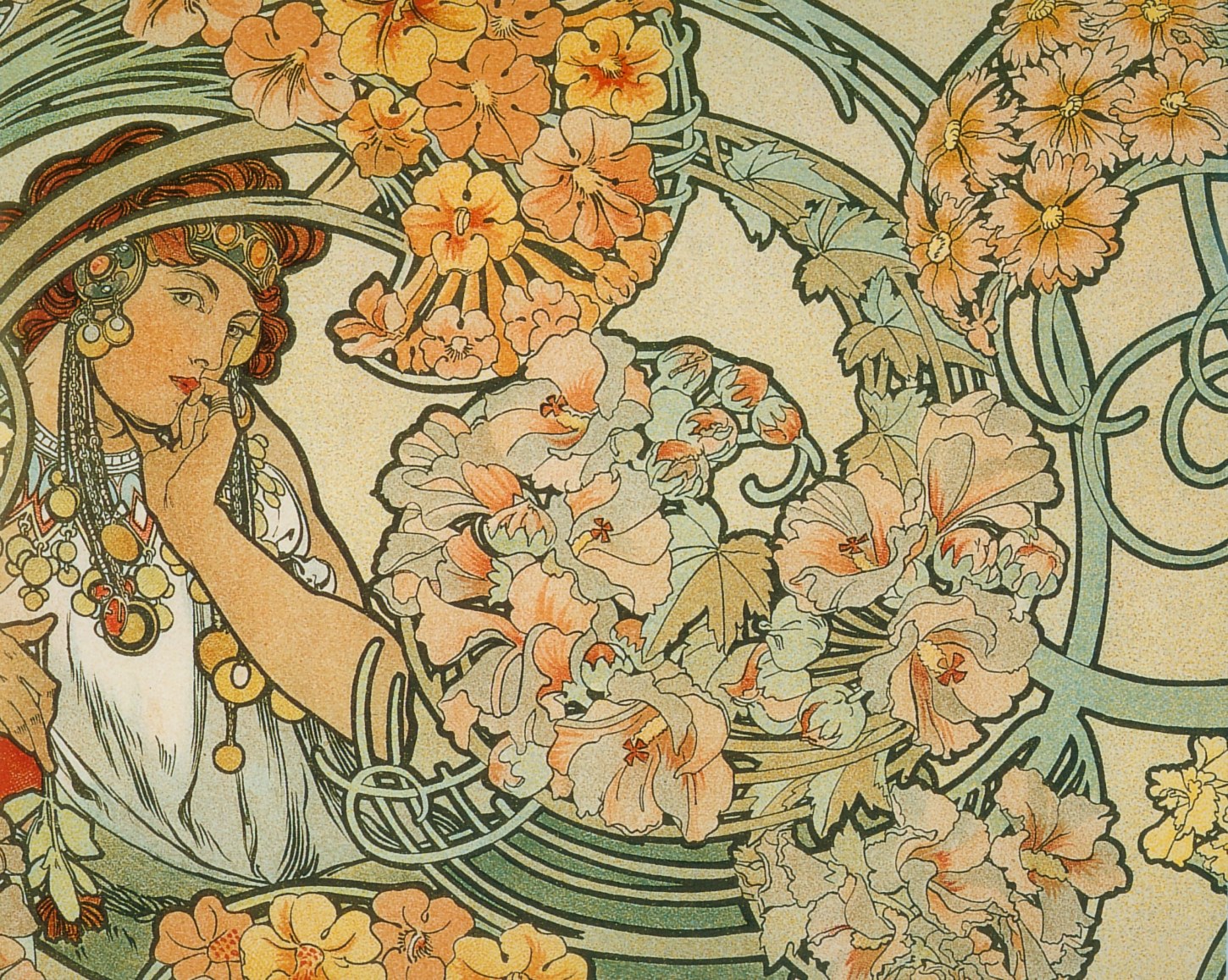 The Devoted Wallflower: Inspiration Point - Alphonse Mucha