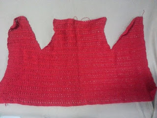 DE MIS MANOS TEJIDOS Y MAS...: CHOMPA ROJA A CROCHET