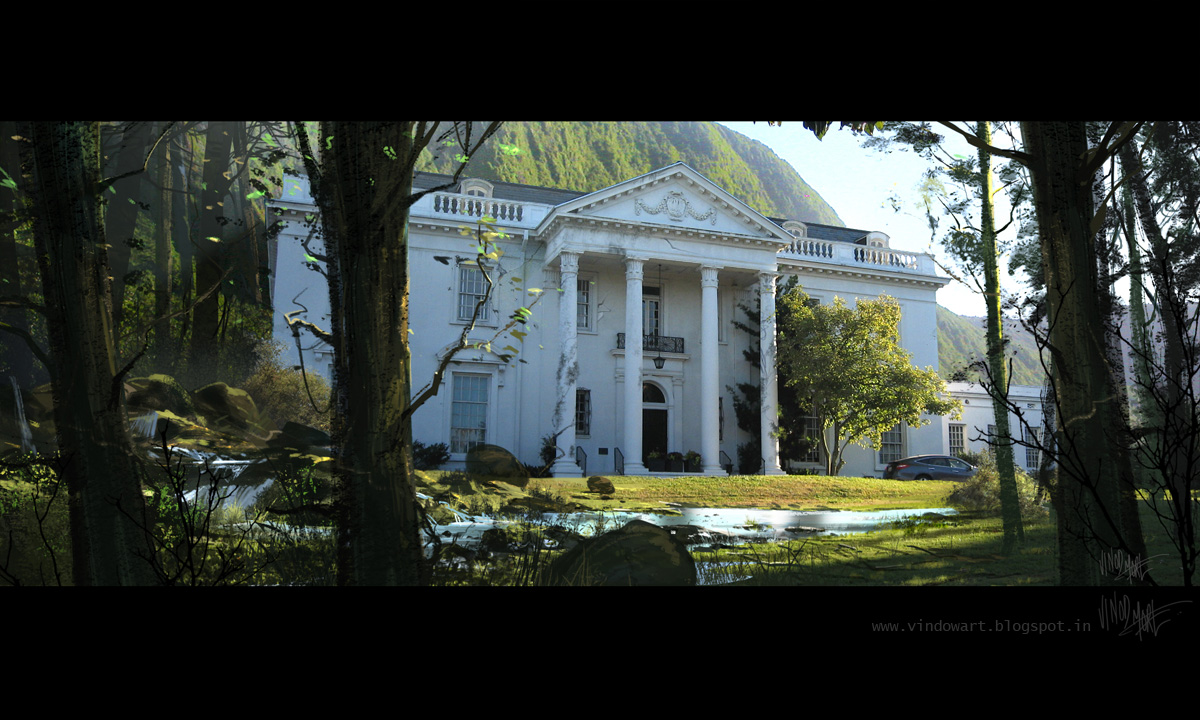 Vinod more : a painter: Matte Painting RnD...
