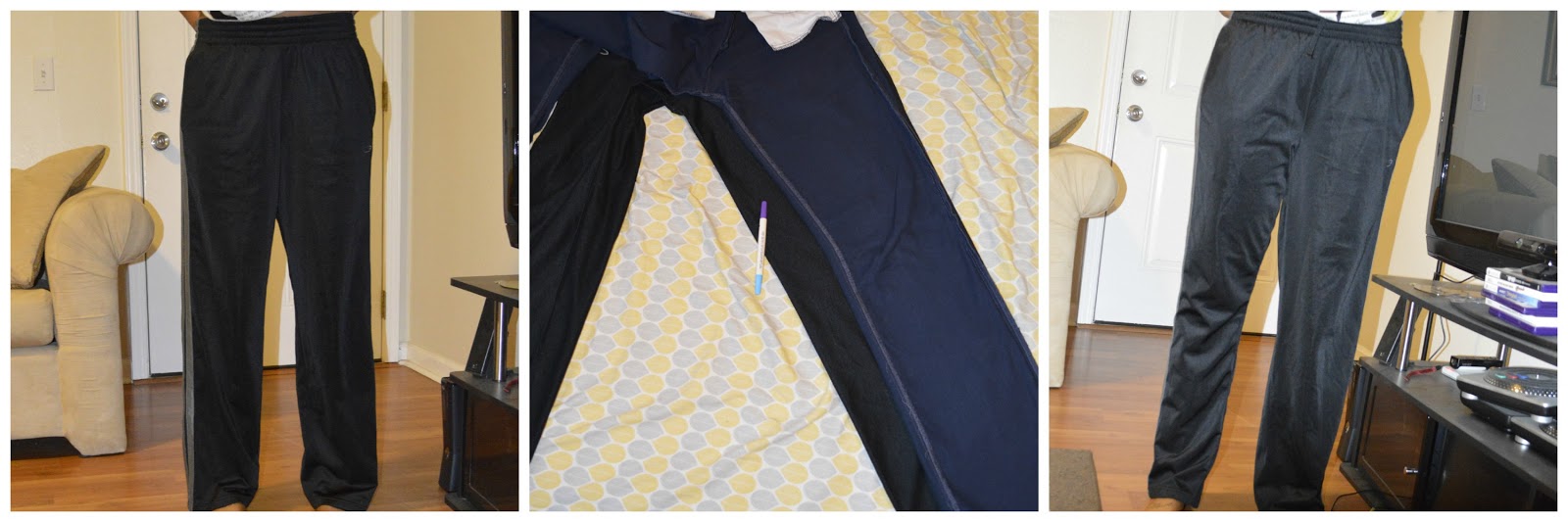 Pic 1 : Before view of pants