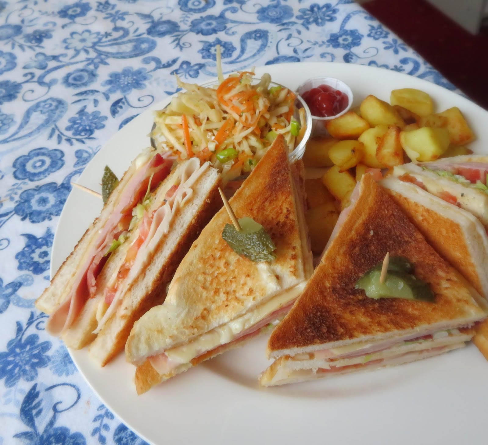 Turkey Club Platter | The English Kitchen