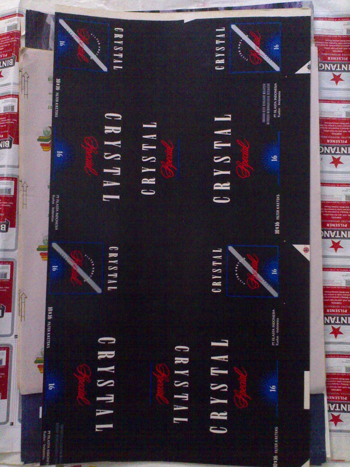 antikmurah123: Kemasan Rokok Crystal Special isi 10 bungkus - Uncut