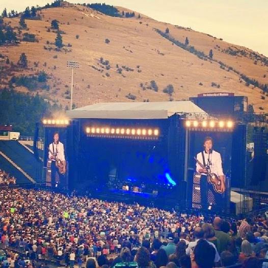 Pop Culture Safari!: Review: Paul McCartney in Missoula, Mont., Aug. 5 ...