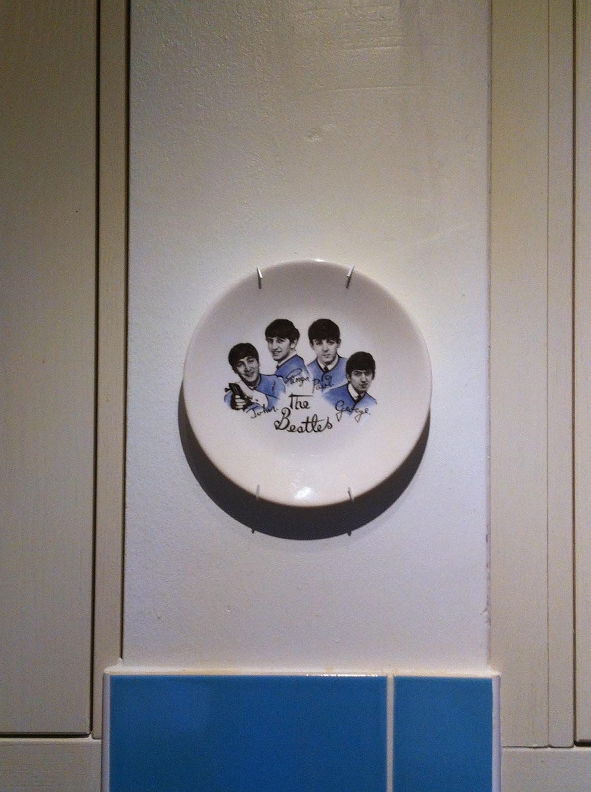 Just Backdated: MY BEATLES PLATE