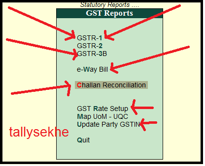 GST Payment ki Entry tally me karna ~ tally seekhe tally learn in hindi