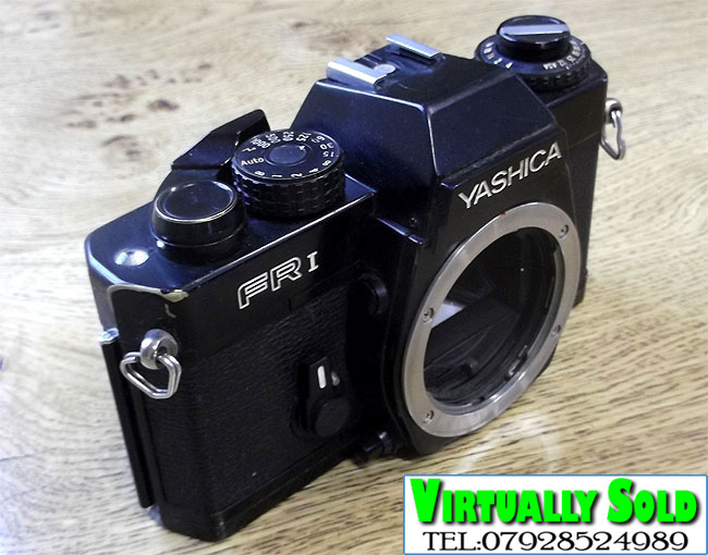 Virtually Sold: VINTAGE YASHICA FR1 FILM CAMERA BODY