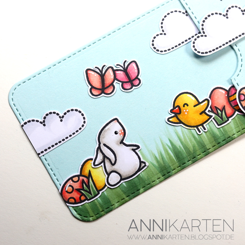 Annikarten: Happy Easter Slider Card