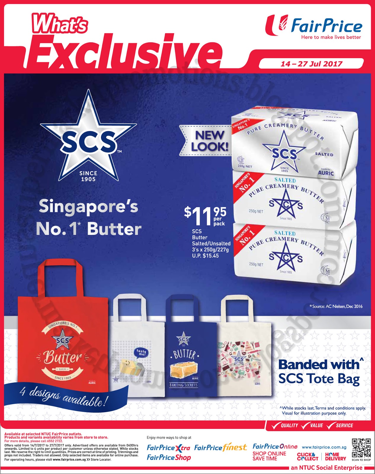 NTUC FairPrice SCS Butter Promotion 14 - 27 July 2017 ~ Supermarket ...