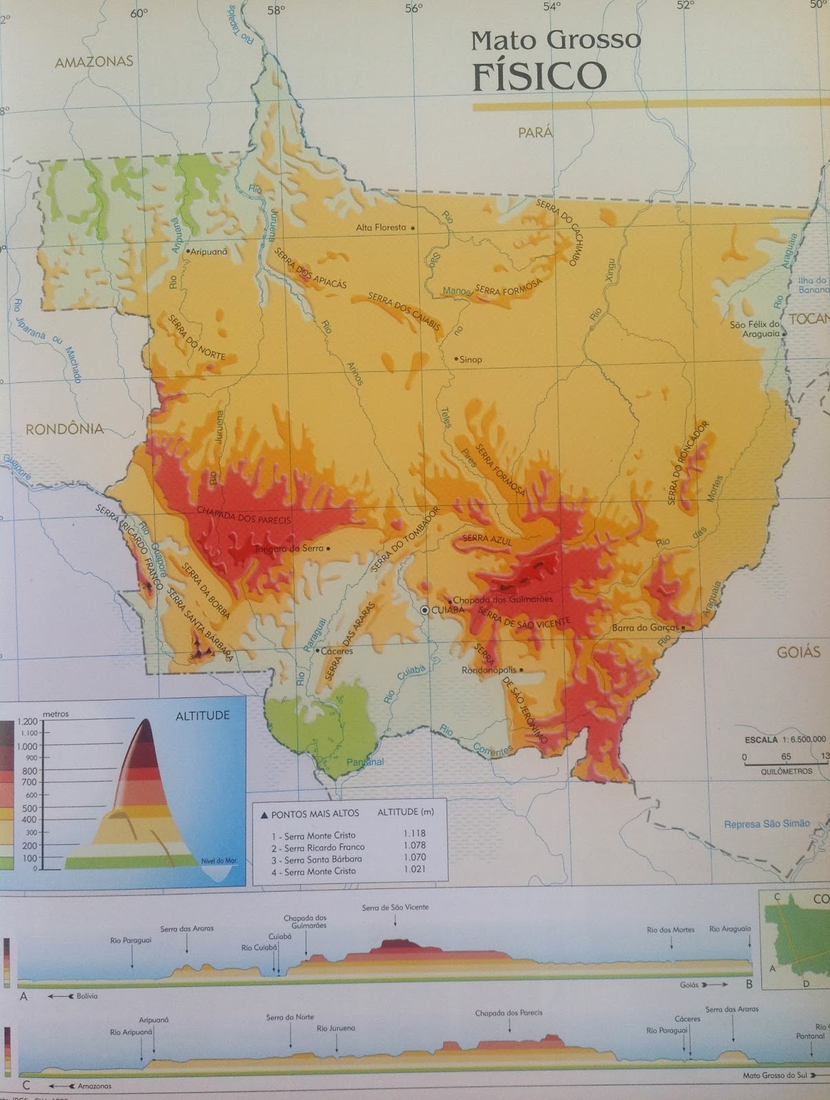 Mato Grosso em Mapas