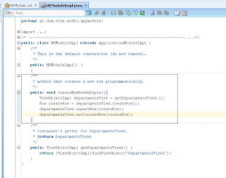 Born To DeBug: Programmatically create new row of View Object in ...