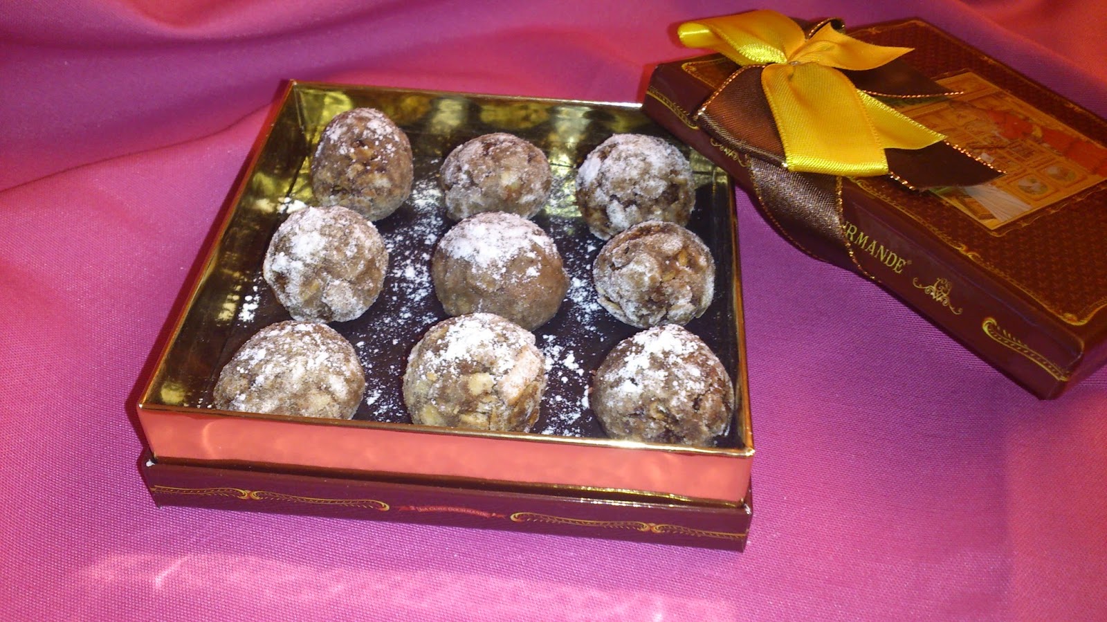 Chokladbollar o bolitas de chocolate suecas