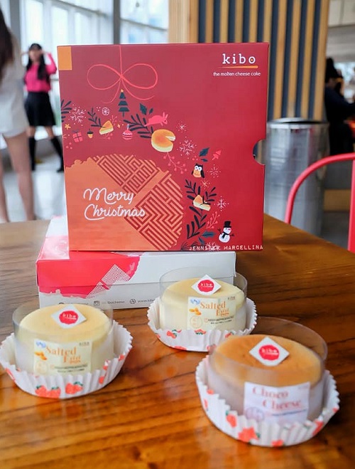 REKOMENDASI MOLTEN CHEESE CAKE FAVORITE : KIBO CHEESE CAKE CHRISTMAS ...