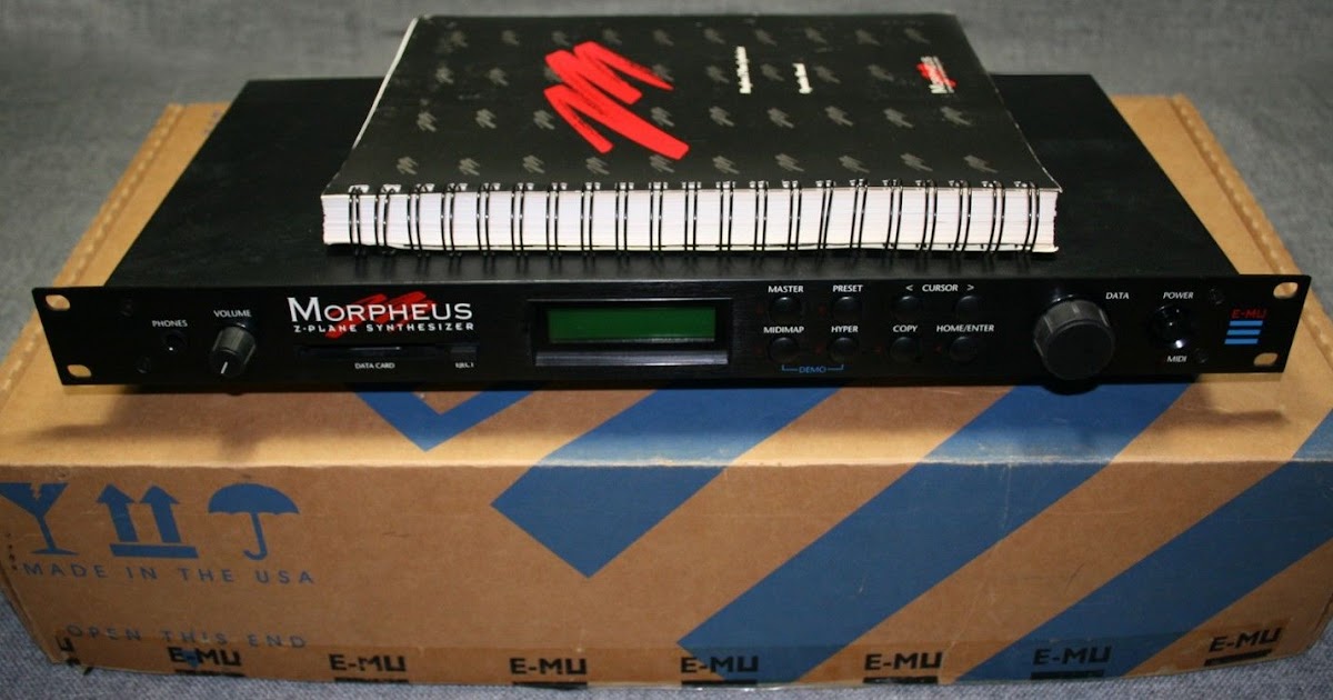 MATRIXSYNTH: E-MU MORPHEUS SYNTHESIZER
