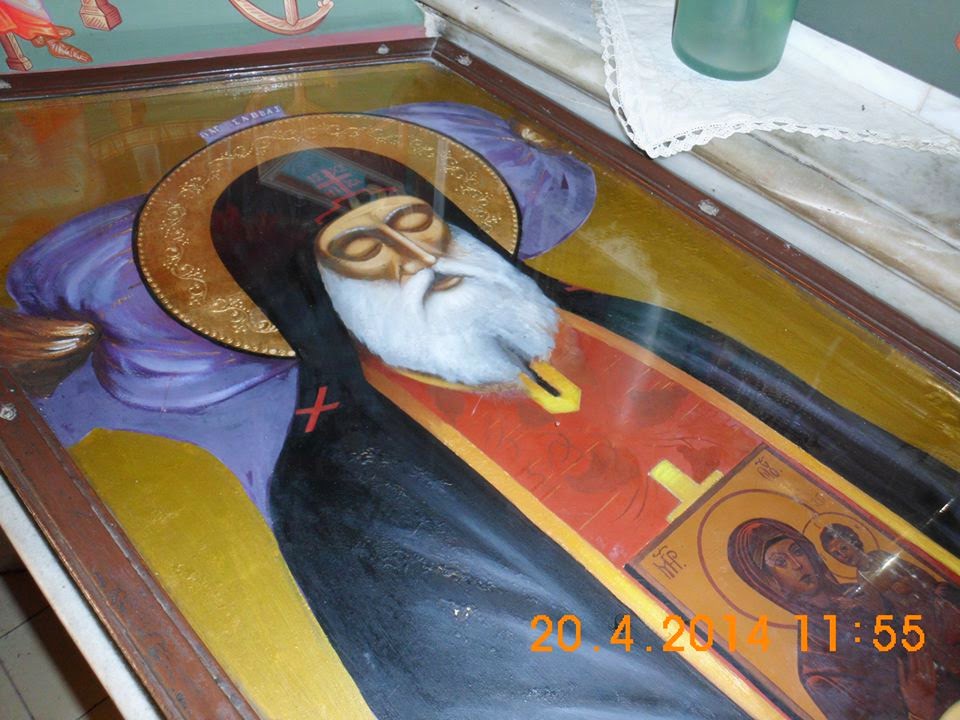 Τό ἄφθαρτο ἅγιο λείψανο τοῦ Ἁγίου Σάββα τοῦ Ἡγιασμένου – Κύριος Ἰησοῦς ...