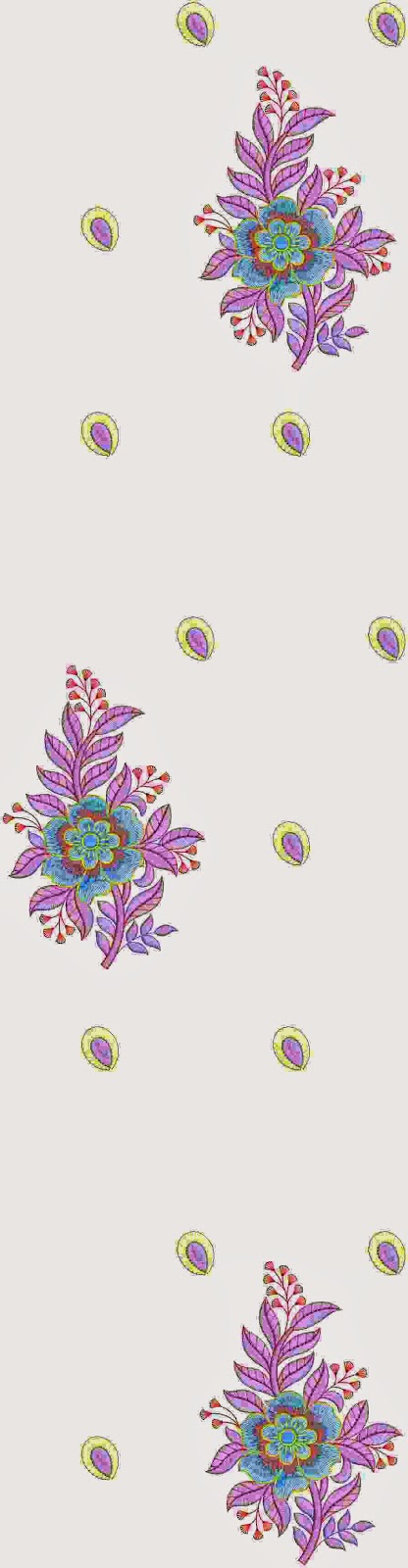 EmbDesignTube: Pretty Indian Multi Sari Designs Of 2014