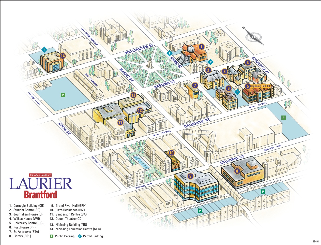 Wilfrid Laurier Brantford Campus Map - United States Map