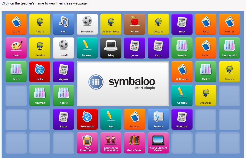 EduTechie Teacher: Tech Tools: Symbaloo