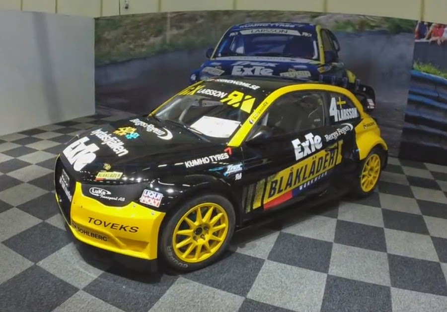 World RX: "Diana" is ready, Robin Larsson's Audi A1 Supercar livery ...