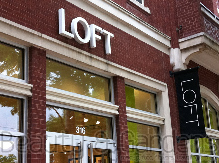 Beauty and Gardens: Blogger Event at LOFT