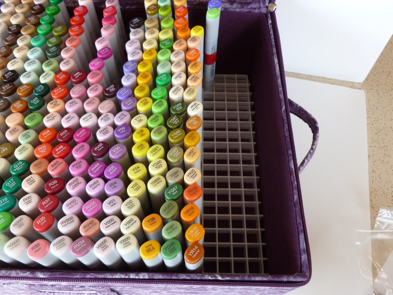 Pickled Memories: Copic Storage Idea