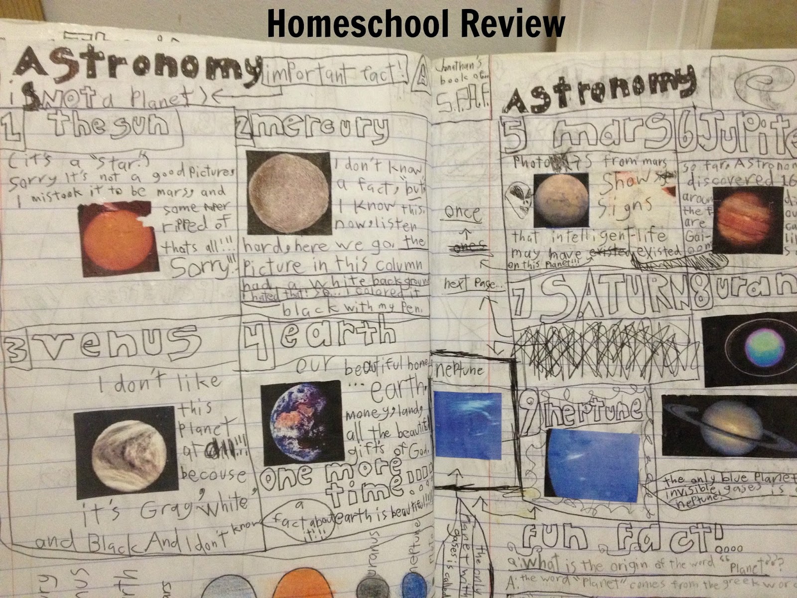 Homeschool Review: Notebooking Pages -- A Schoolhouse Crew Review