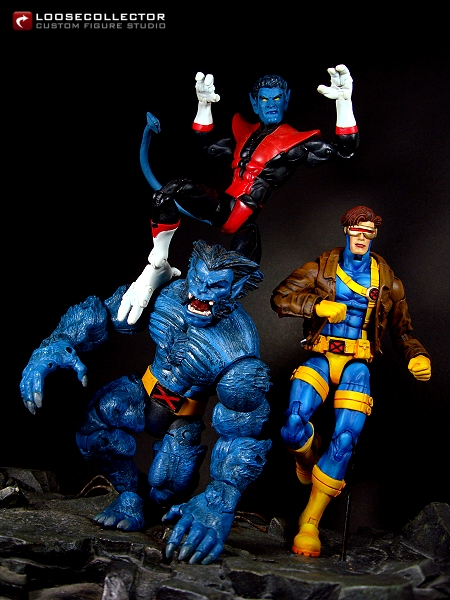 Loosecollector Custom Figures Archive: Jim Lee style Cyclops (brown jacket)