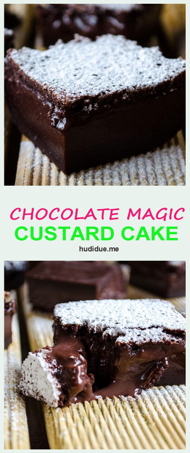 Recipe Rainbow: CHOCOLATE MAGIC CUSTARD CAKE