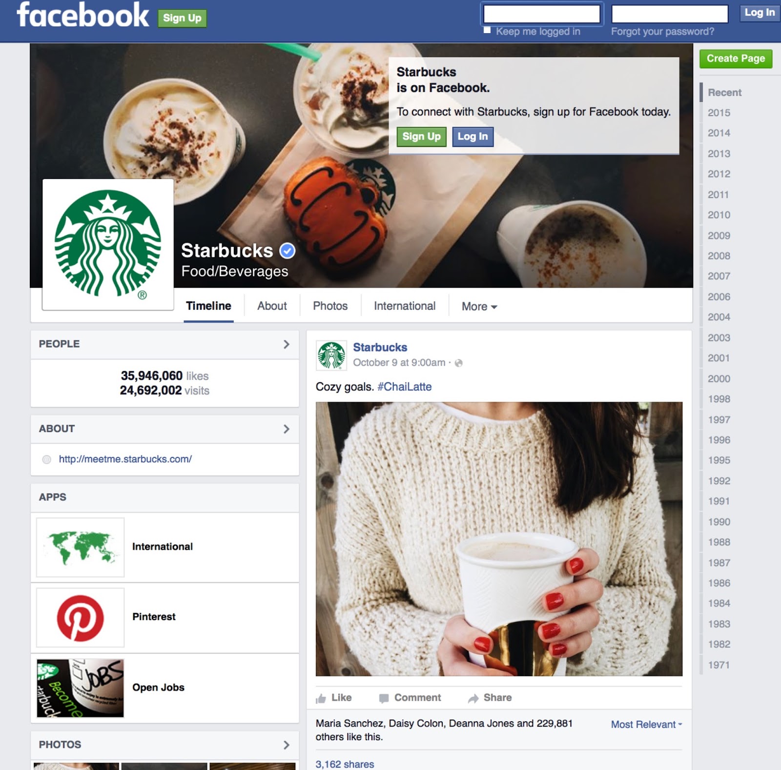 Kun's Social Media Marketing & Communication Blog: Starbucks: Expect ...