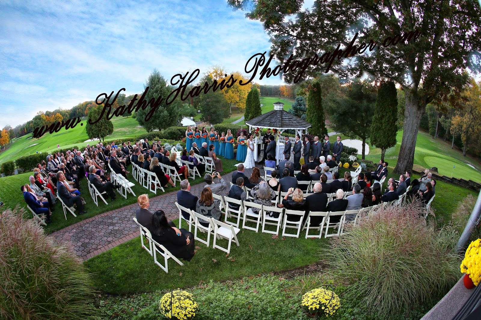 Kathy Harris Photographer: Knoll Country Club West is the backdrop for ...