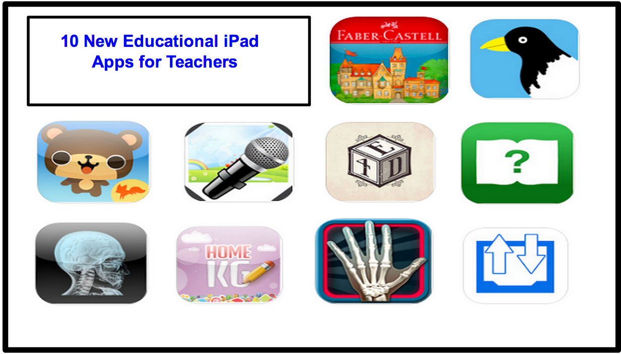 10 New Educational iPad Apps for Teachers | Educational Technology and ...