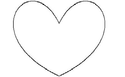 Dibujos para calcar de corazones - Imagui
