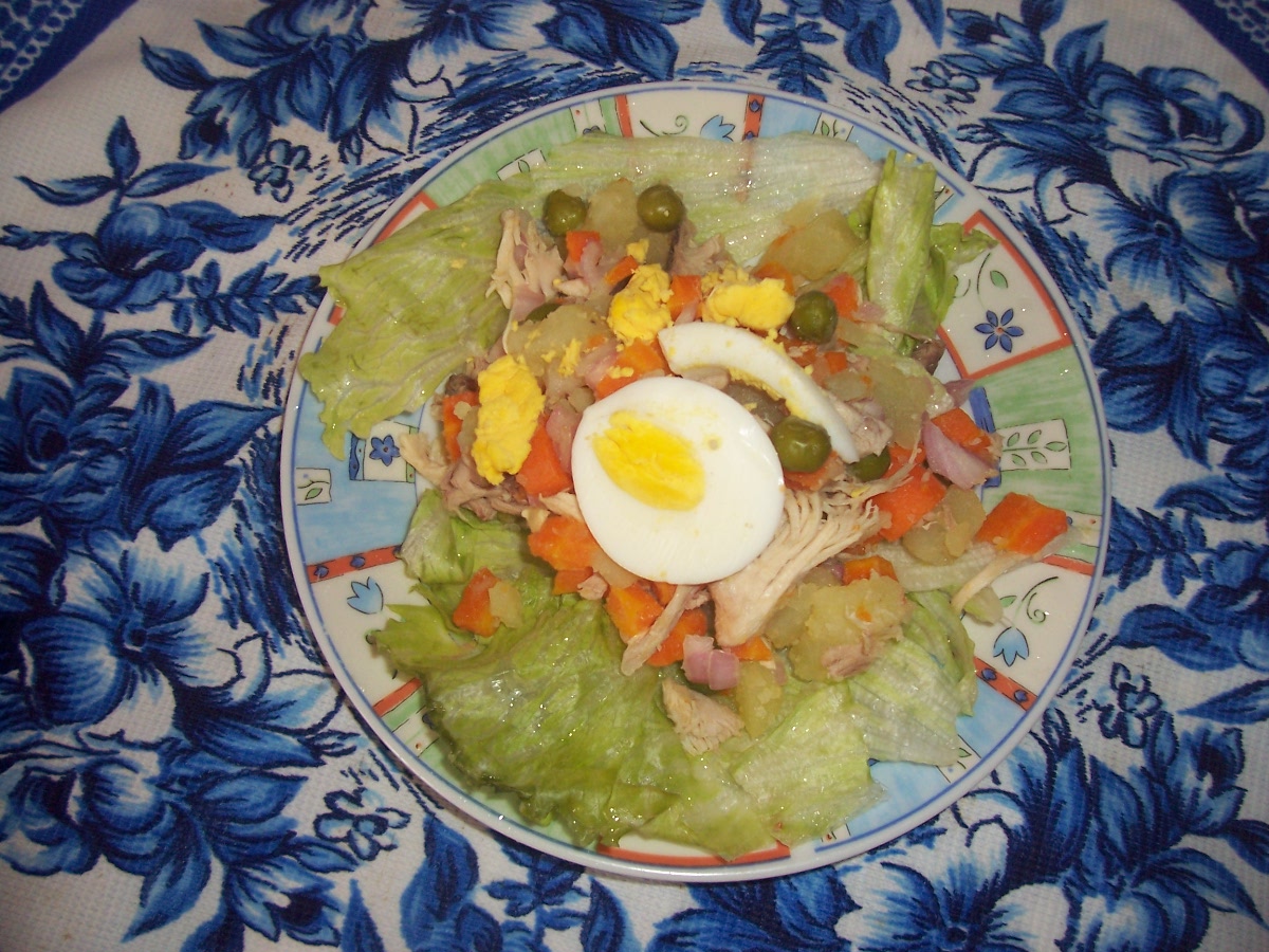 Recetas de Delicias: Receta fácil y rica: Salpicón de pollo