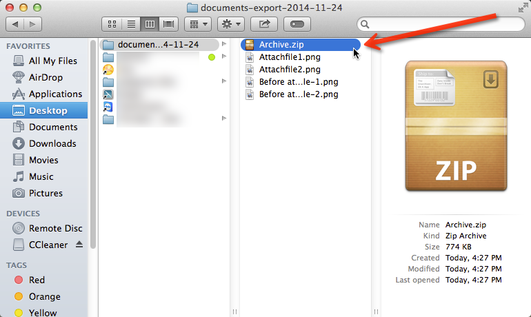 Compress zip files - shiftrent