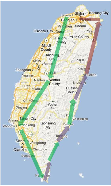 Hands On Bike: LCSG Taiwan Cycling 2012: Day 6-9