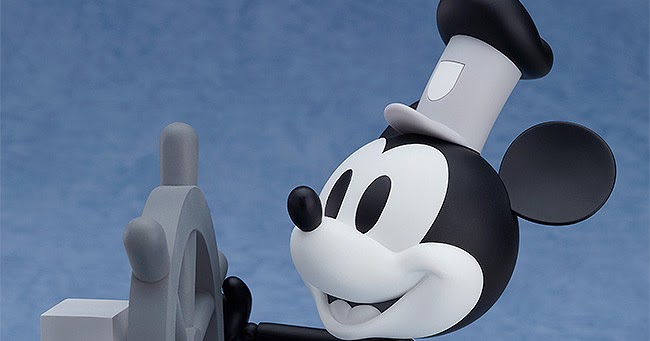 Steamboat Willie Nendoroid Mickey Mouse: 1928 Ver. (Black & White ...
