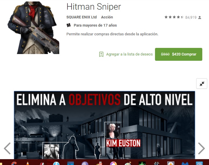 ANDROID: HITMAN SNIPER (APK+DATOS SD)