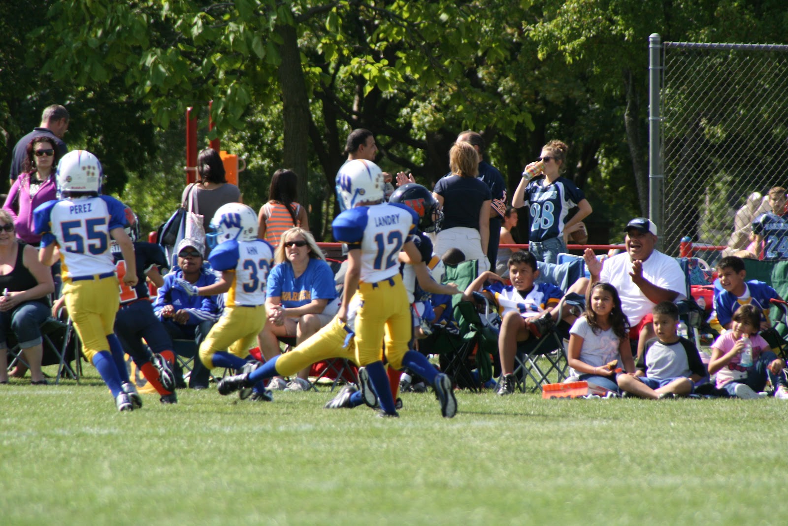 Wheaton Rams Team Black 73lbs: Wheaton Bowl vs. Warren