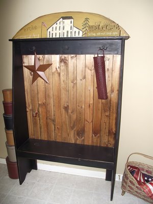 Primitive Furniture ~*~: Primitive Hall Tree