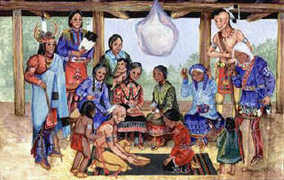 Passing into the Spirit World: The Mohawk Rituals of Death - Mike's Wereld