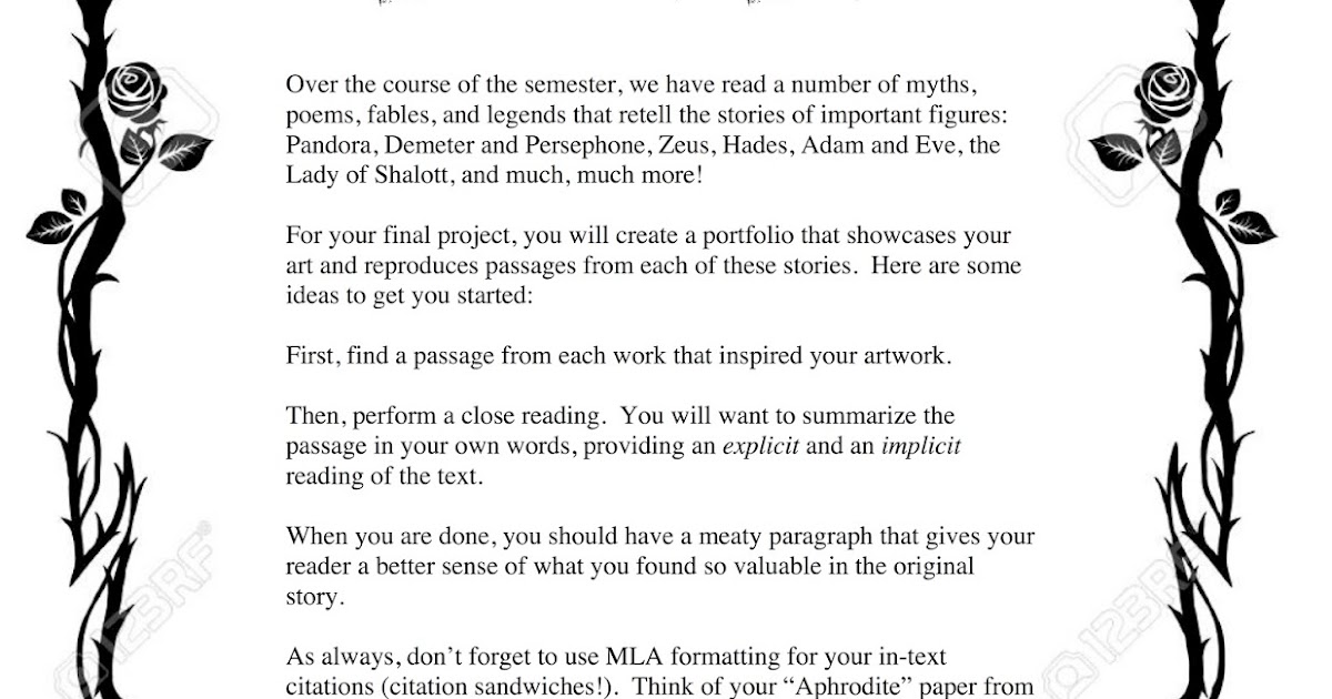 Vinalhaven High School English Creative Writing Final Project Art 