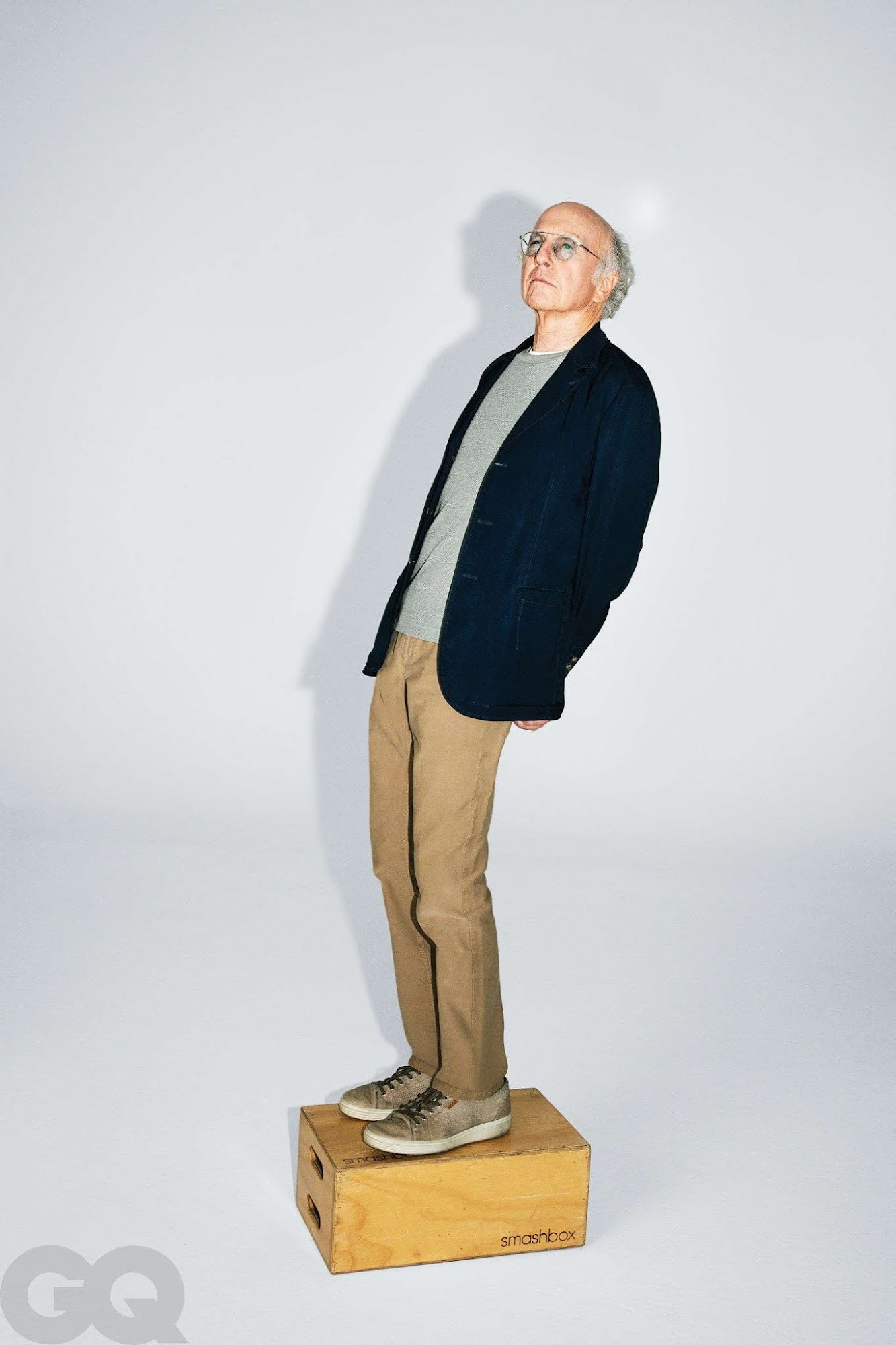 Larry David para GQ USA en fotos de Jason Nocito