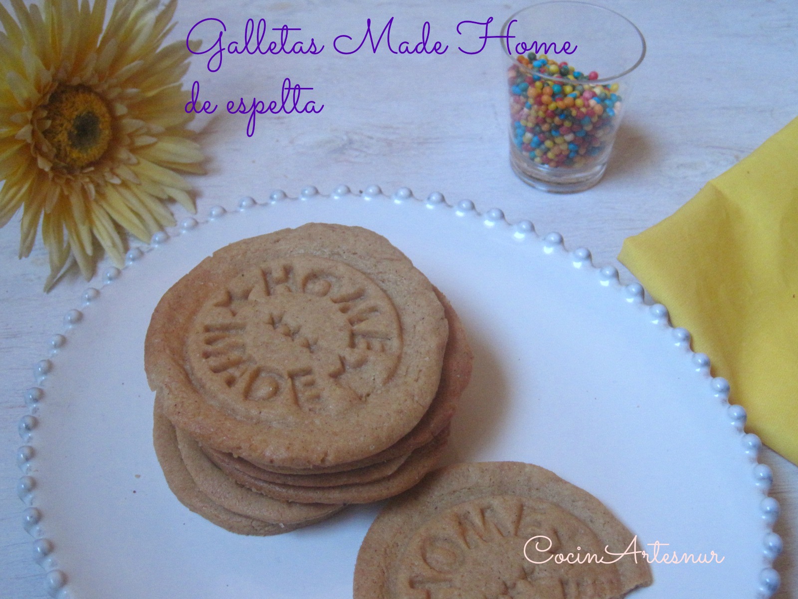CocinArte: Galletas-Reto cooking challenge