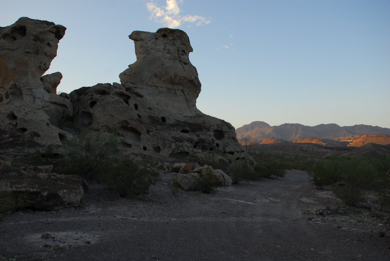 Texas Mountain Trail Daily Photo: Good Morning from Crow Town
