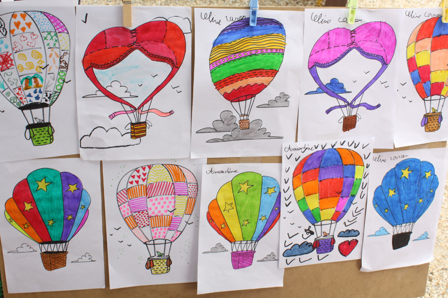 Atelier Petit Gris: Les montgolfières
