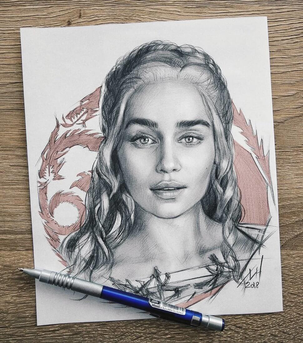 Portrait Drawing Of Celebrities