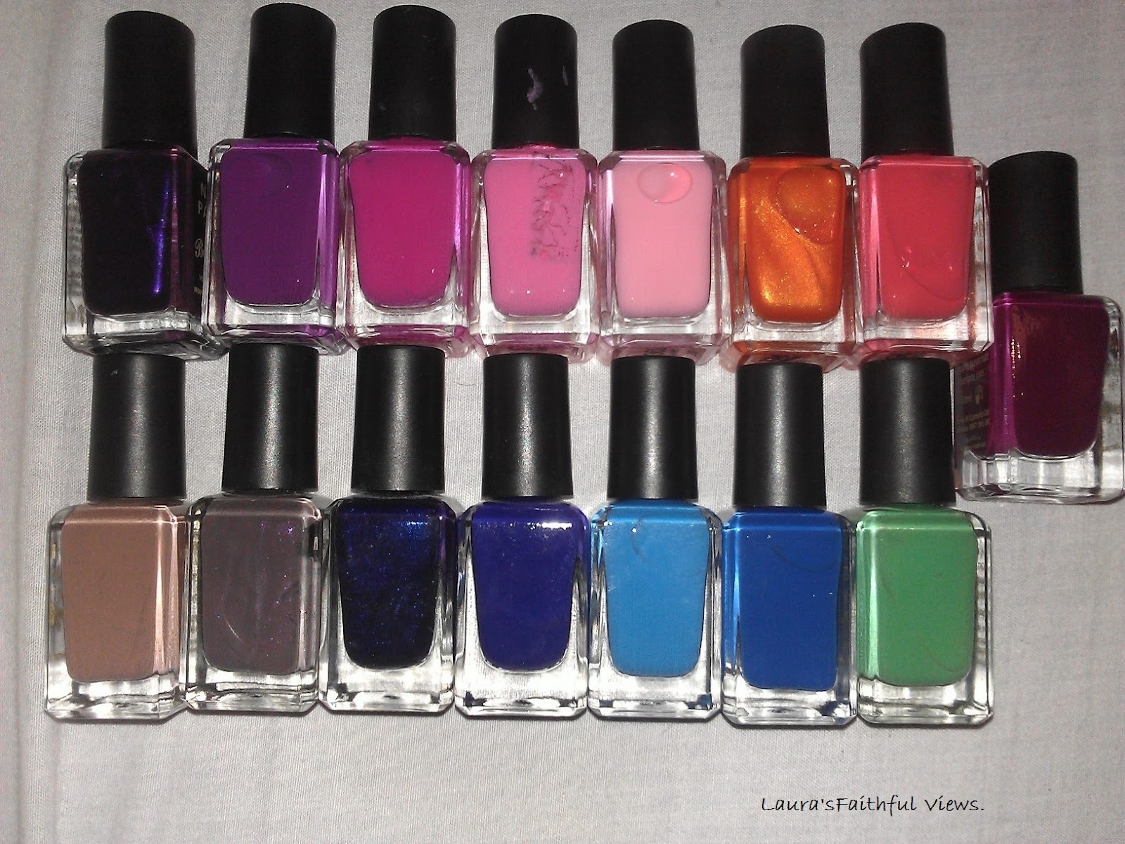 Laura's Faithful Views: Nail Varnish Collection.