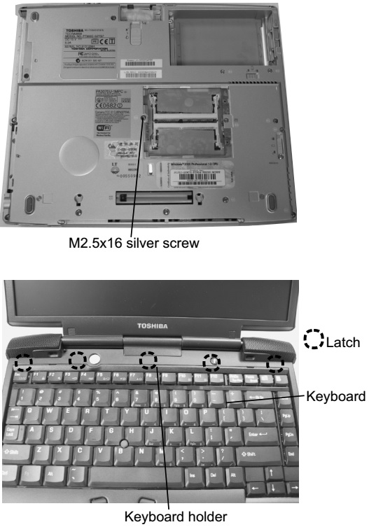 Electronic Inspirations: How to replace the keyboard - Toshiba Tecra ...